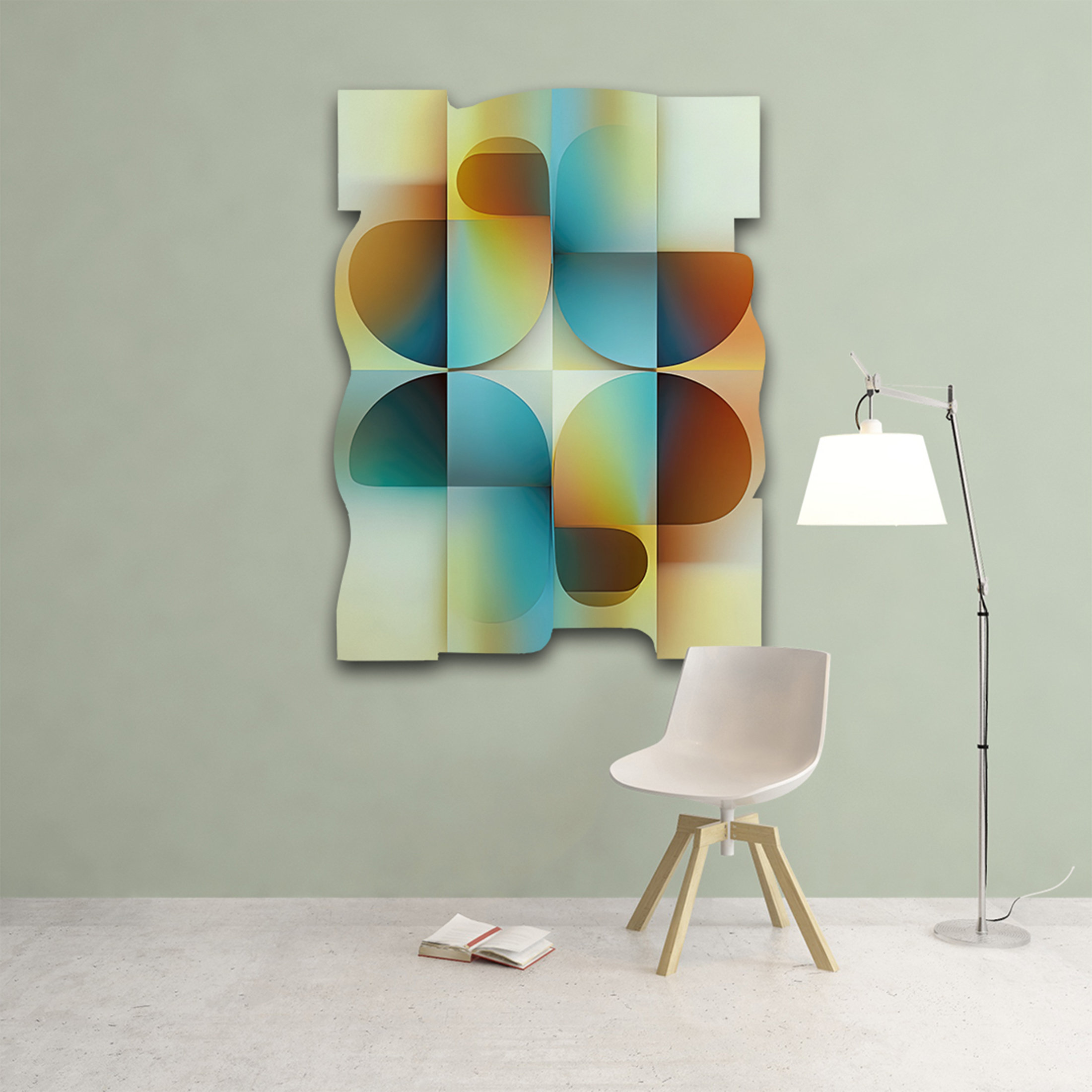 Portfolio Art Factory Tranquil Haze - Print | Wayfair